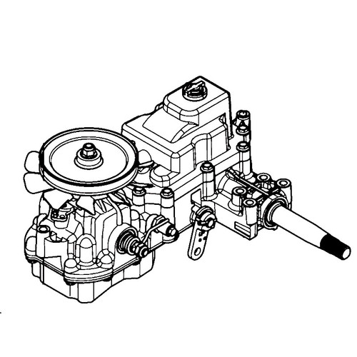 Husqvarna 536637401 - Transmission Tz350 Lh - Genuine Part