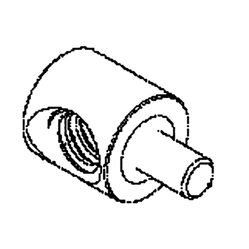 Husqvarna 536639201 - Pivot Trunnion Acme Shaft - Genuine Part