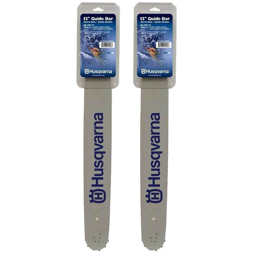 Pack of 2 596009745-PK2 Husqvarna Laminated Guide Bar 12" 45DL