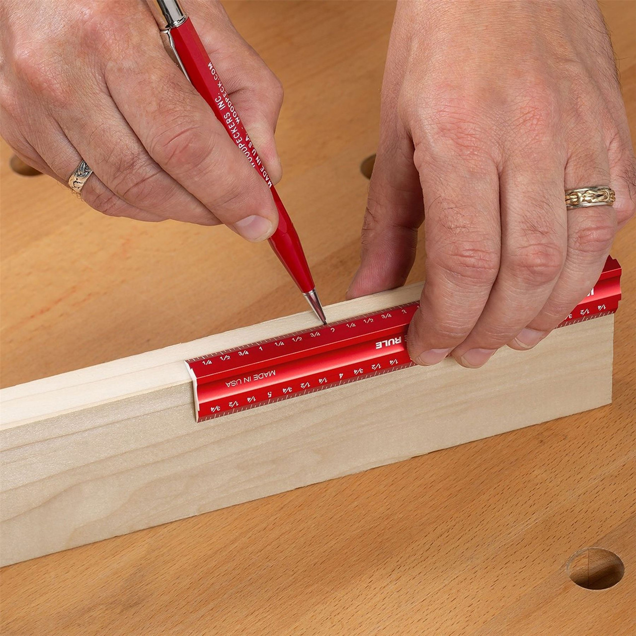 Woodpeckers Woodworking Edge Rule 900mm | Wood Workers Workshop