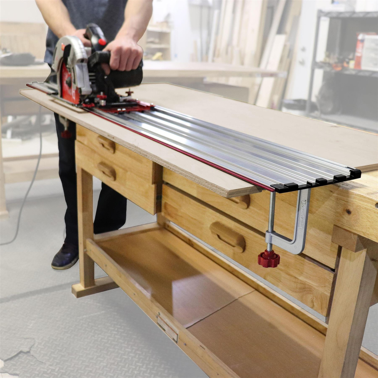 Milescraft TrackSawGuide Wood Workers Workshop