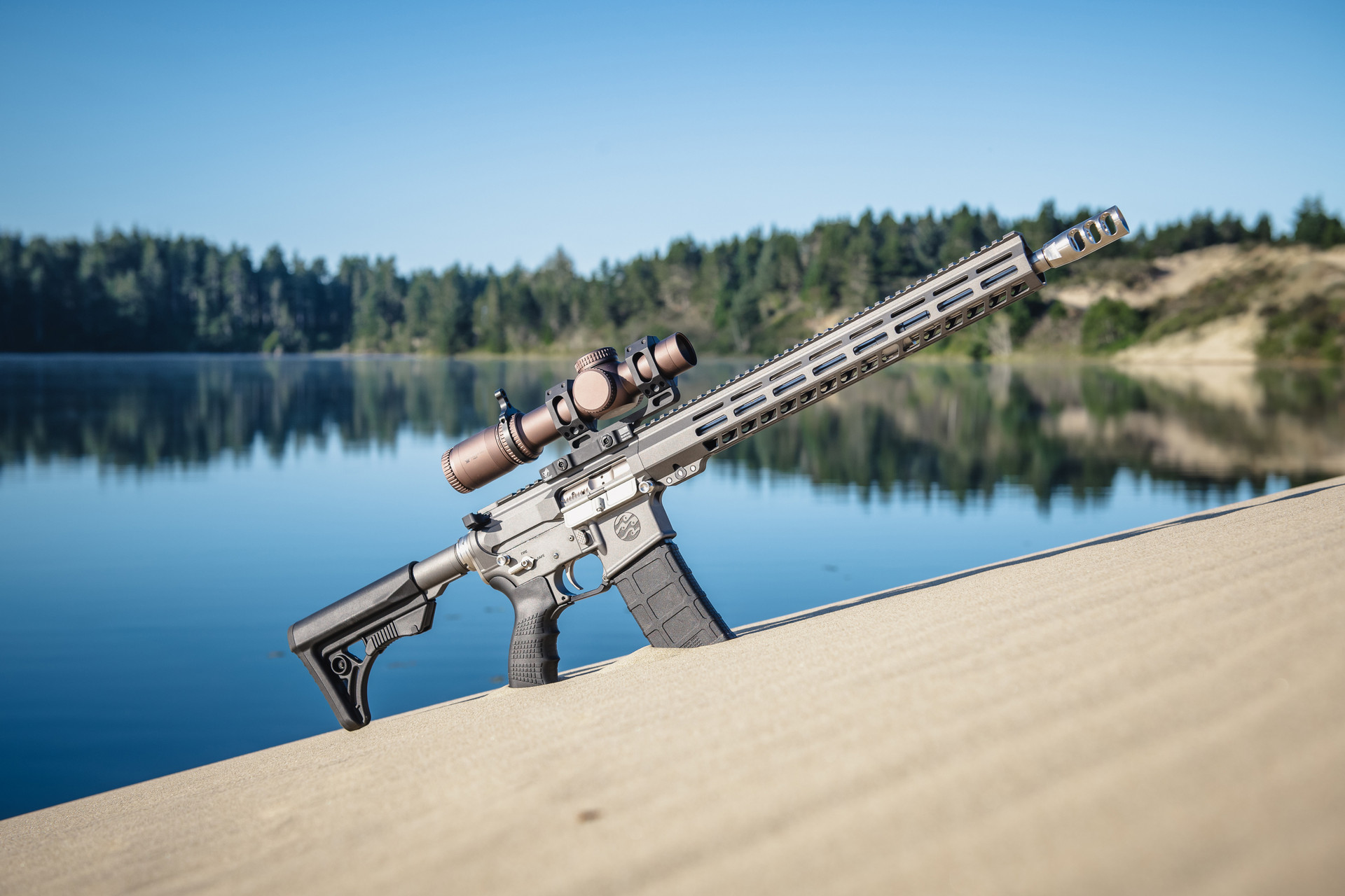 Barracuda™ 5.56 AR15 Rifle—16" Barrel with 15" M-LOK® Handguard ...