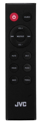 Original JVC Sound Bar Remote Control - Millions of Spares