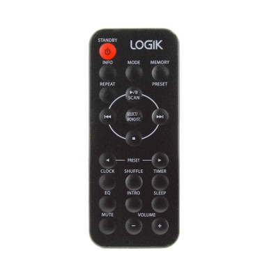 Original Remote Control for Logik Traditional Hi-Fi System - Millions ...