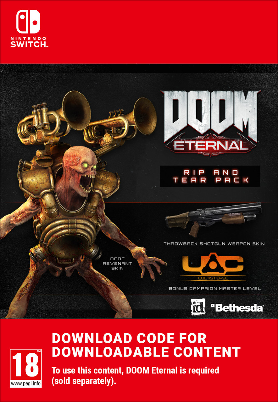 DOOM Eternal Rip Tear Pack Nintendo Switch