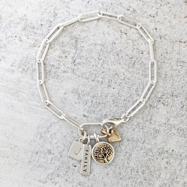 Gold-filled Paperclip Bracelet - Marmalade