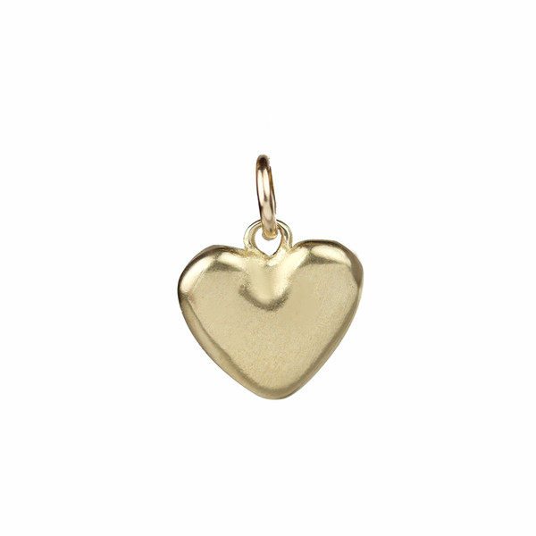 Heart Wide Sculpted charm - Marmalade Designs