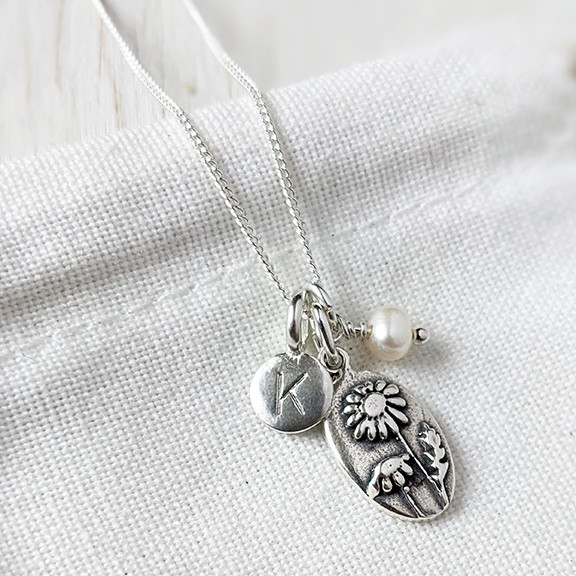 Bouquet Charm Necklace - Marmalade Designs