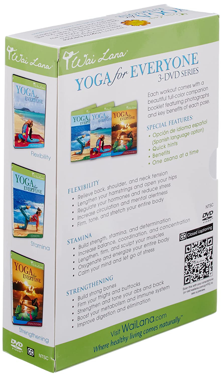 Yoga - Yoga DVDs - Yoga for Everyone DVDs - Wai Lana
