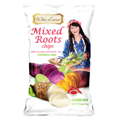 Mixed Roots Chips: Paprika Lime (7.5 oz) - Wai Lana