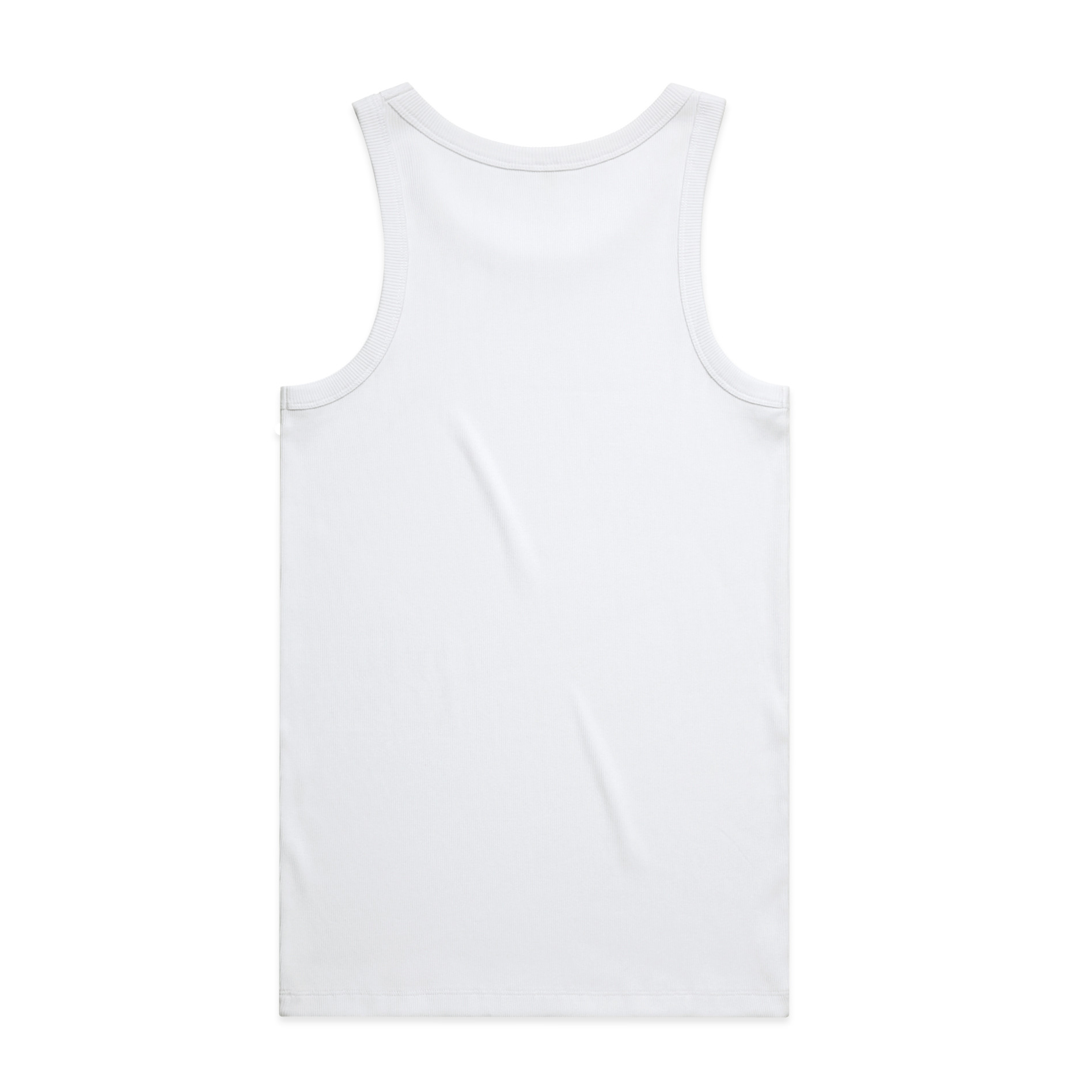 5063G Mens Organic Rib Singlet | Rebrandable Singlets | AS Colour