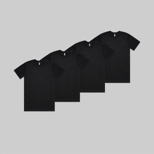 Black Classic Tee Bundle - 8026-BLK | AS Colour NZ