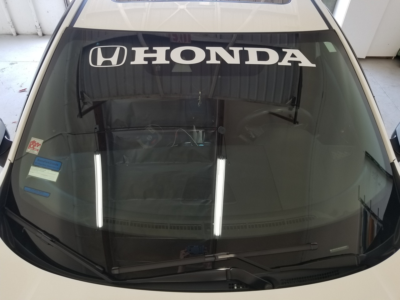 Large Honda banner (4" x 36")- DECAL - JDMFV WRAPS