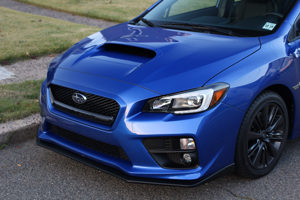 STI Style - Carbon Fiber Front Bumper Lip Spoiler (2015-2017 WRX STI ...