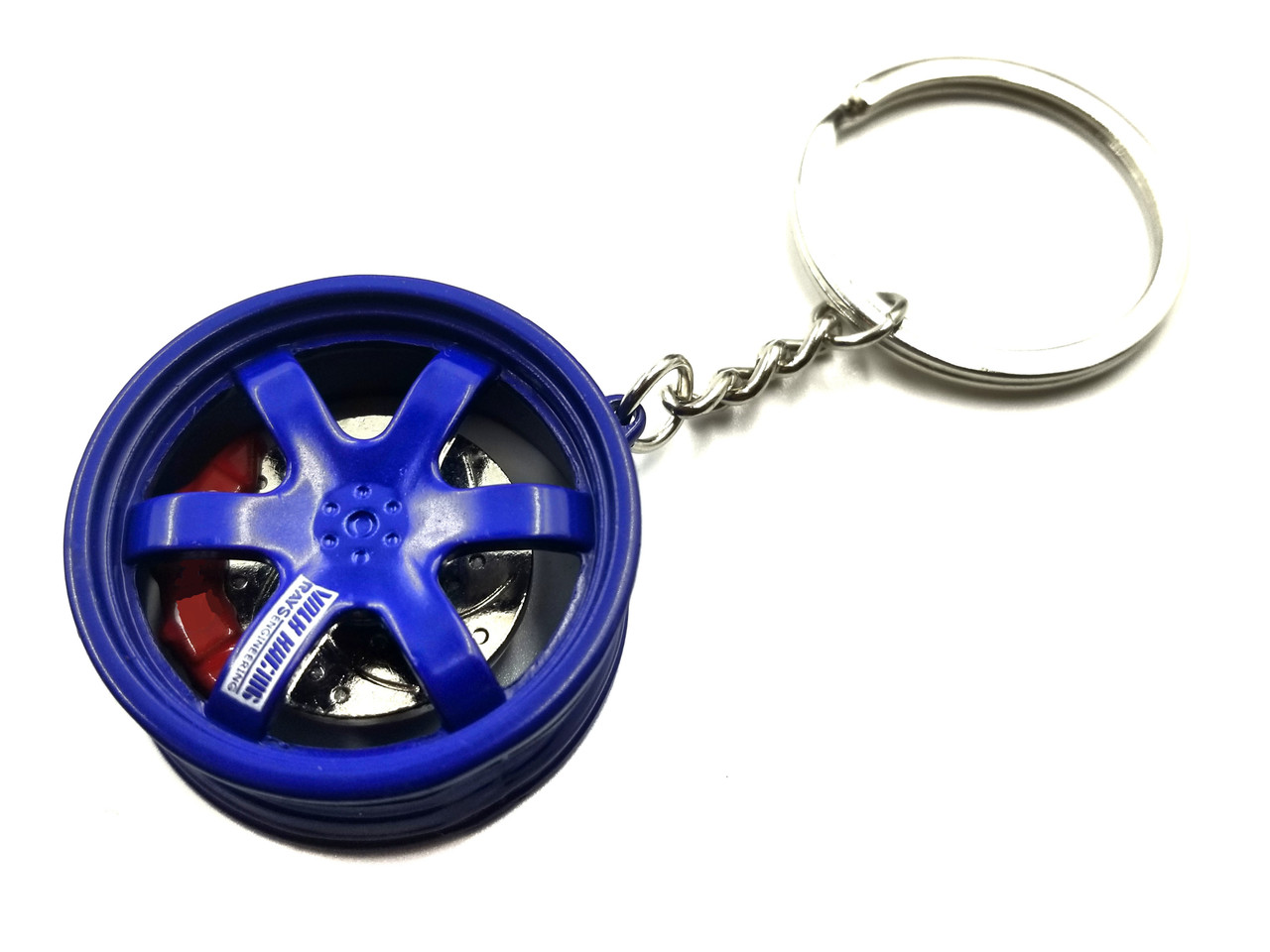 Wheel TE37 Keychain with Spinning Rotor - JDMFV WRAPS