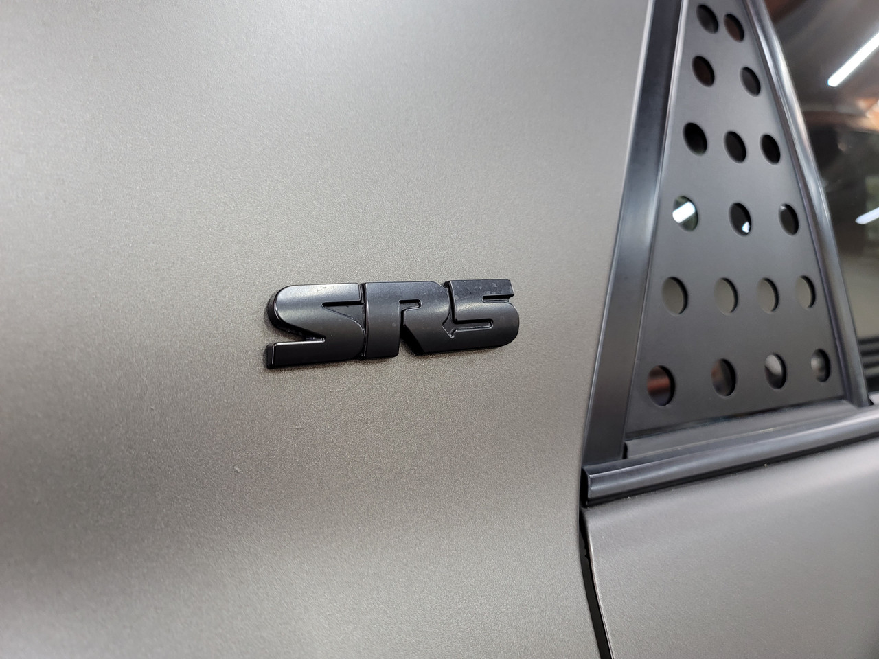 Matte Black - SR5 ABS Emblem Cover (2016-2023 Toyota Tacoma) - JDMFV WRAPS