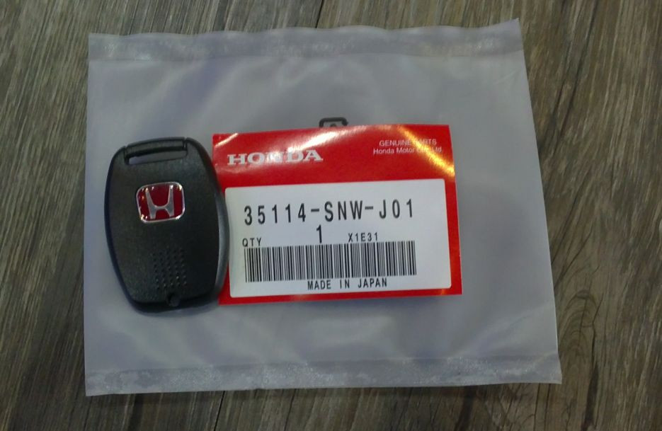Honda H Key Cover Fob - RED