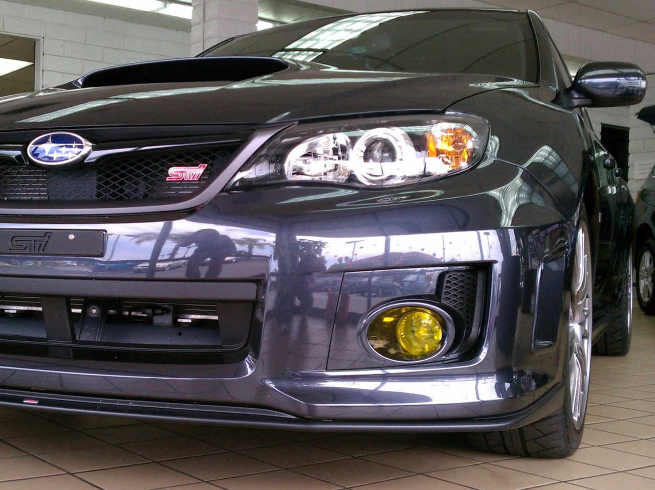 Precut Yellow Fog Light Overlays Tint (08-14 WRX/STI) - JDMFV - Fanatic ...