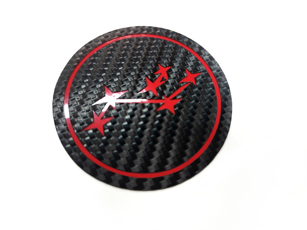 WHEEL CENTER CAPS - Precut Center Cap Overlays "Classic/Retro Stars ...