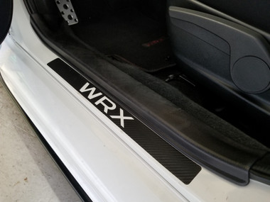Side Door Sill Overlays with WRX Logo - JDMFV WRAPS