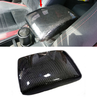 Dry Carbon Fiber Center Console Arm Rest Cover (2015-2017 WRX STI ...