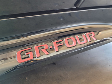 GR-FOUR Rocker Panel Lettering Insert Inlays | 2023-2024 Toyota Corolla ...