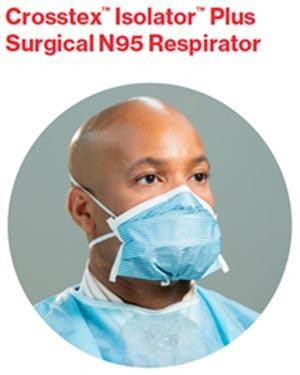 Crosstex Gdbresp Isolator Duckbill Surgical N95 Respirator