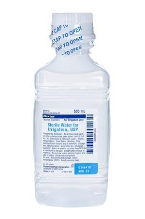 Baxter Sterile Water 2F7113