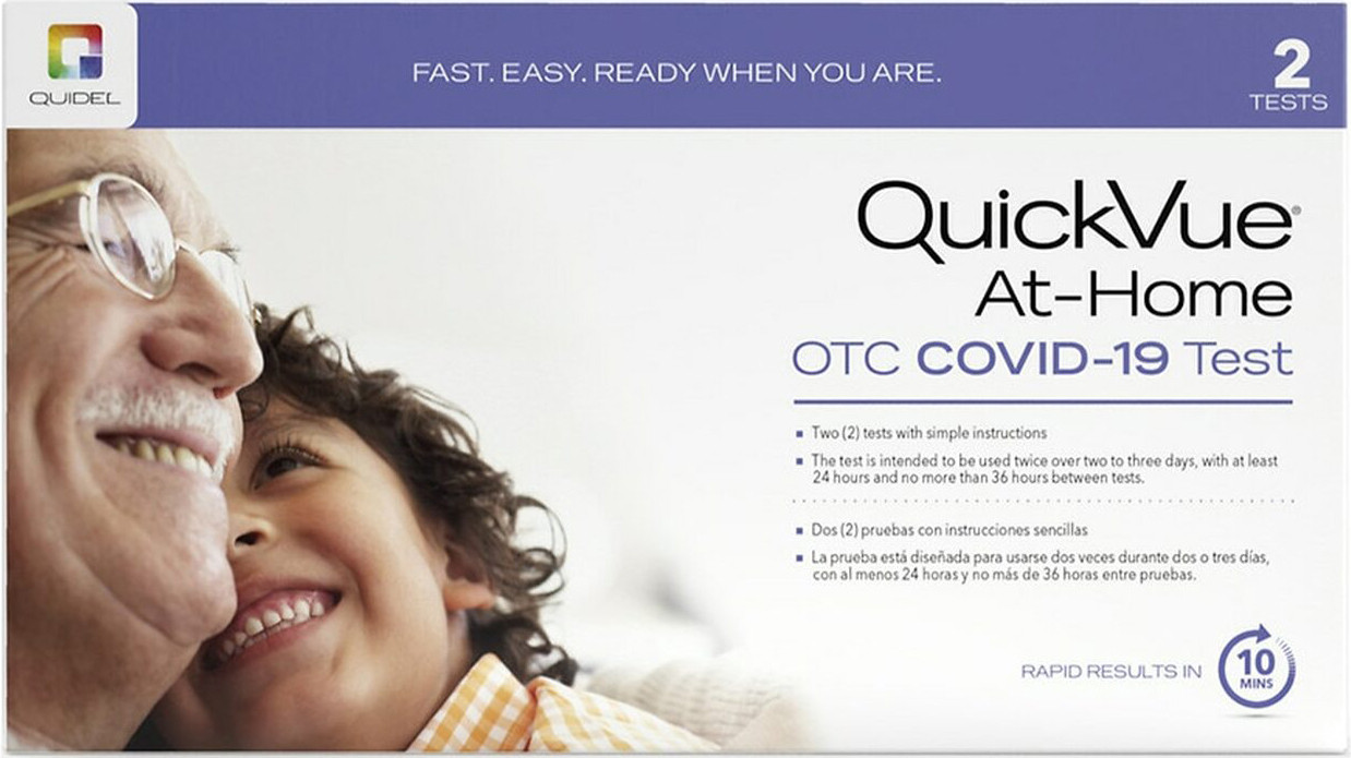 Quidel Quickvue Otc Covid-19 Antigen Test - Wilburn Medical Supply