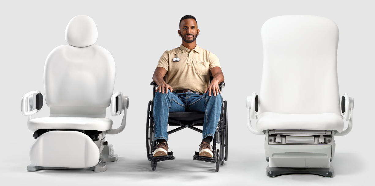 ADA compliance with medical exam chairs - Wilburn Medical Supply ...