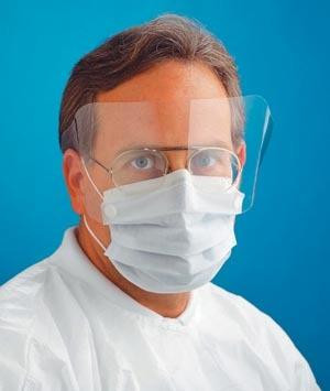 Alpha Protech Sm2005X Critical Cover Shieldmate Face Mask With Extended ...