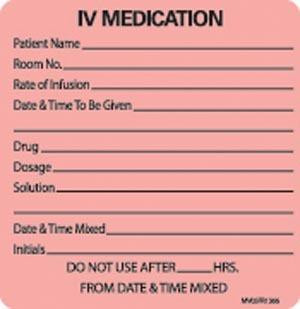 Timemed Medvision Labels Mv5Fr1366