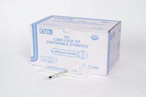 Exel Syringe Only - Sterile 26050-Bx