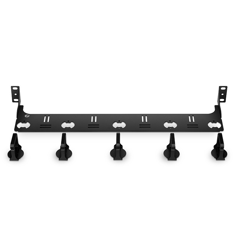 FHD 1U Rack Mount Blank Enclosure with Detachable Cable Lacer Panel and ...