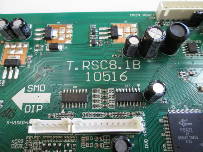 RCA 26LA30RQD Main Board T.RSC8.1B 10516 / 1B1I2074 / RE01TC81XLNA1-C1 ...