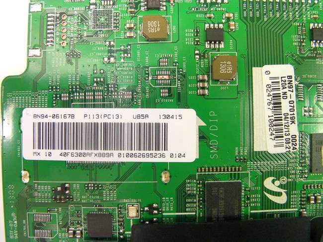 Samsung UN40F6300AF Main Board BN41-01958A / BN97-07019K / BN94-06167B ...