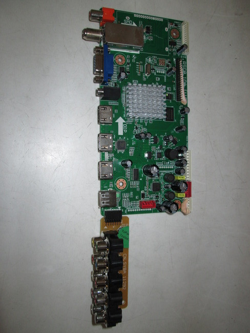 Sharp LC-60E69U Main Board & AV INPUT T.RSC8.10A 11153 & CN.SY8A 11292 ...