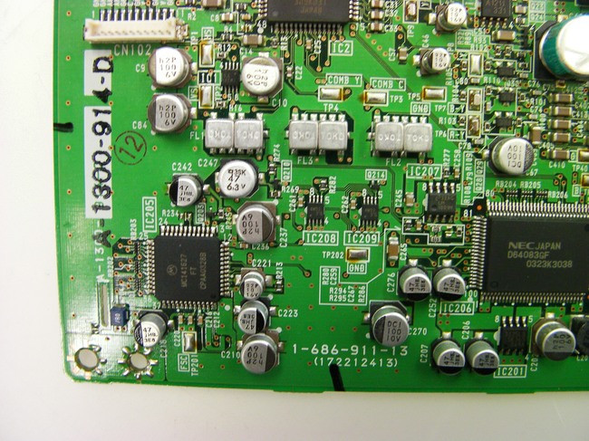 Magnavox 37MF301B/37 MPW Board BA94F0F0102Z_8_A / A17G0MPW
