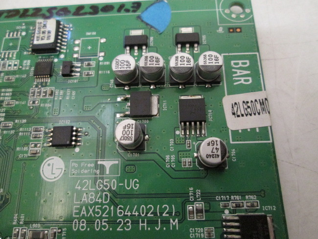 LG 42LG50-UG.AUSHLHR Main Board EAX52164402(2) - TvPartsGuy.com