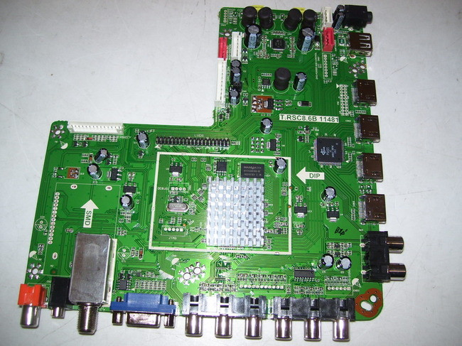 RCA LED46A55R120Q Main Board T.RSC8.6B 11481 / 46120RE01TC86BLNA0-C1 ...