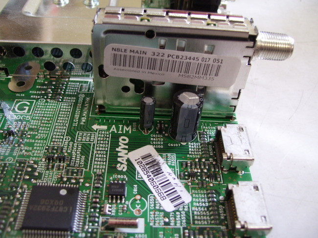 Sanyo DP32640 Main Board 1LG4B10Y04100 / N8LE - TvPartsGuy.com