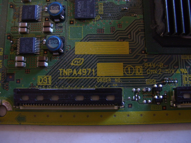 Panasonic D Board TNPA4971 - TvPartsGuy.com
