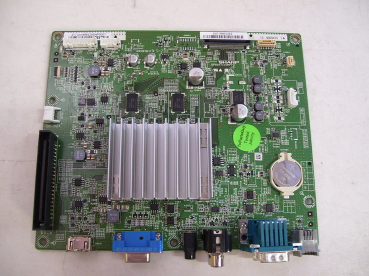 Sharp PN-E471R Main Board QPWBX1129MPZZ - TvPartsGuy.com