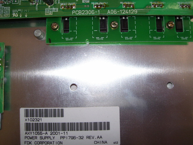 PIONEER Power Supply Board PCB2306-1 / AXY1055 - TvPartsGuy.com