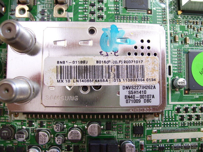 Samsung LNT4065FX/XAA Main Board BN41-00843D / BN97-01415J / BN94 ...