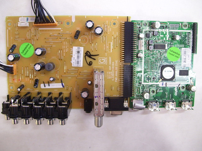 Sanyo DP42841 Analog & Digital Board Set 1LG4B10Y083BA & 1LG4B10Y069A0 ...