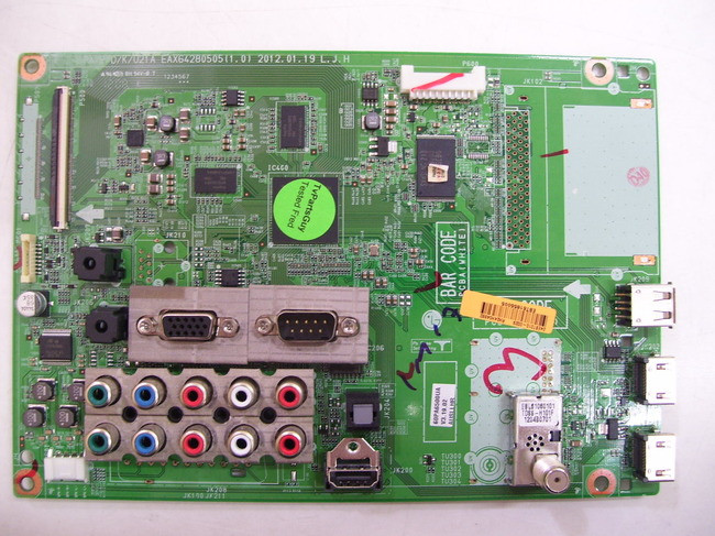 LG 60PA6500-UA Main Board EAX64280505 / EBT61855005 - TvPartsGuy.com