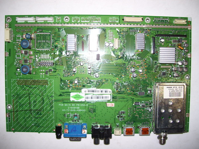 RCA L42WD22YX5 Main Board 40-T21649-49B4XG / 274656 - TvPartsGuy.com