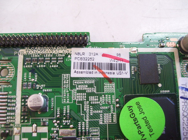Sanyo DP32640 Digital Main Board 1LG4B10Y06900 / N8LR - TvPartsGuy.com