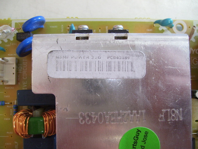 Sanyo DP26640 Power Supply Board 1LG4B10Y0470A_C / N8MF Power ...
